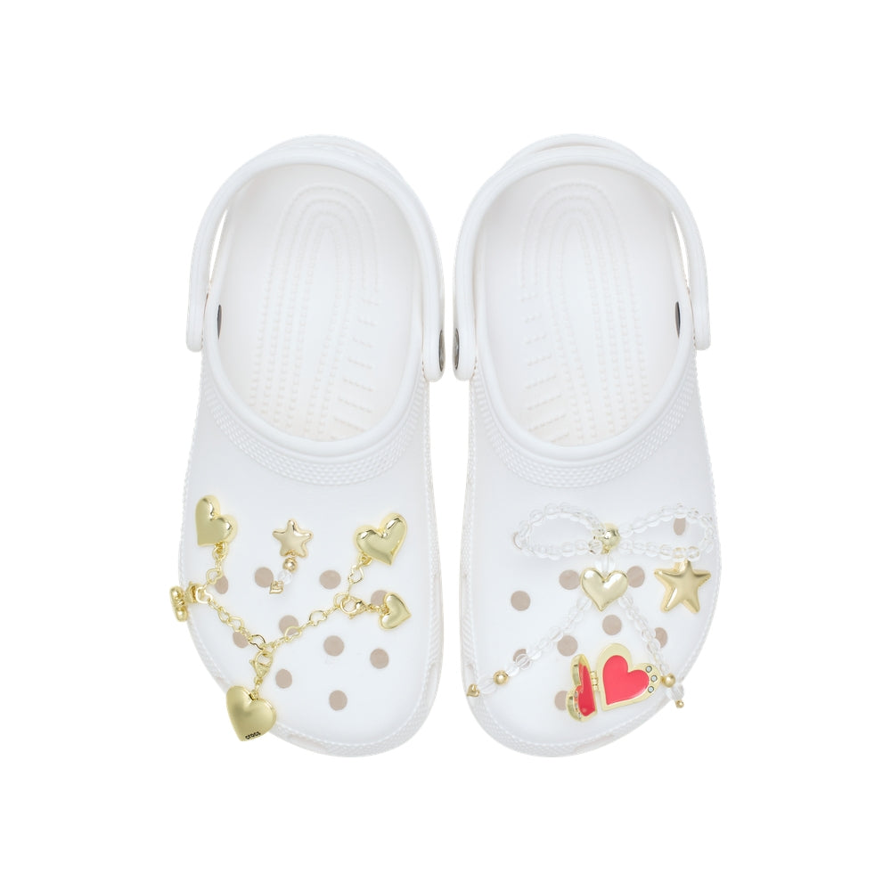 Jibbitz™ Charm Gold Hearts and Stars – Crocs™ Việt Nam