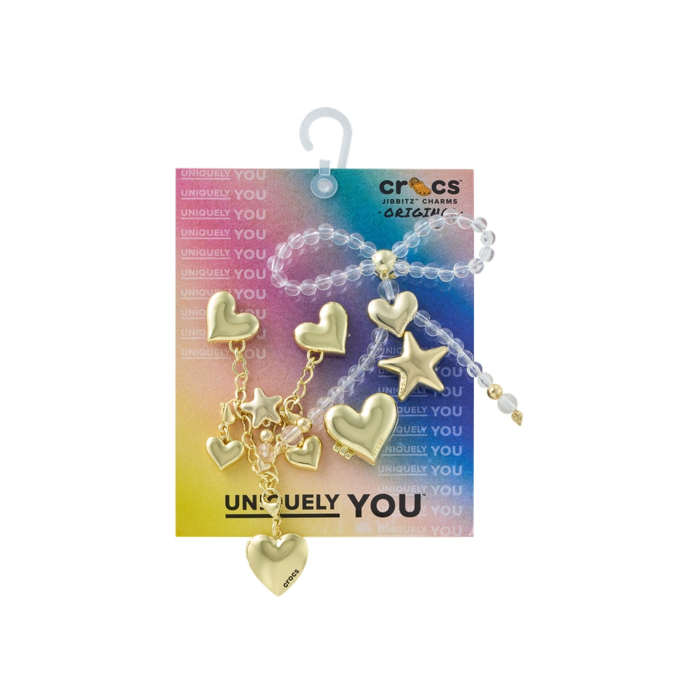 Jibbitz™ Charm Gold Hearts and Stars – Crocs™ Việt Nam