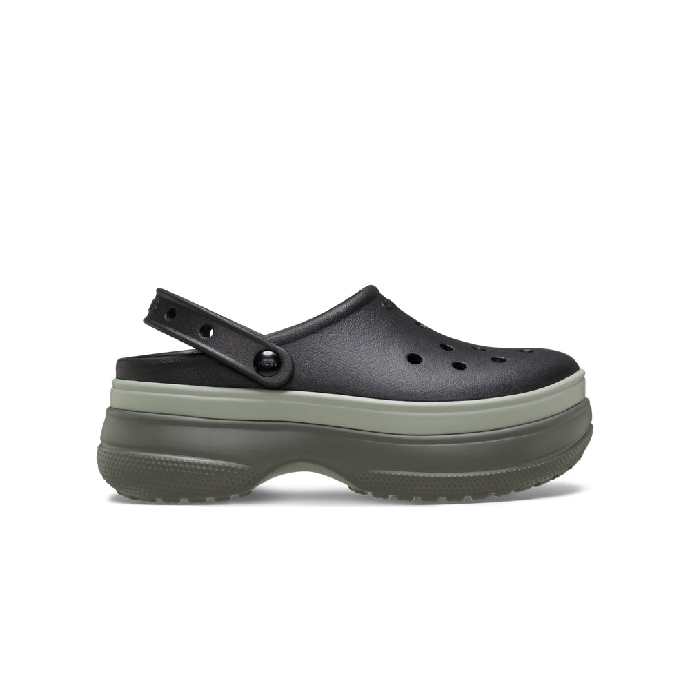 Giày Clog Unisex Crocs Classic Stacked - Black – Crocs™ Việt Nam
