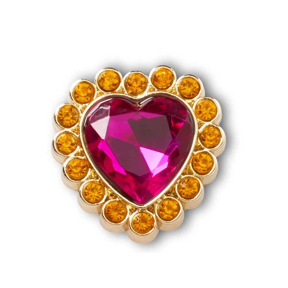 Jibbitz™ Charm Pink Studded Heart – Crocs™ Việt Nam