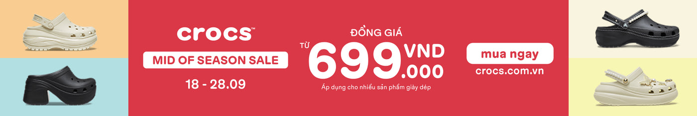 Hệ thống cửa hàng Crocs Vietnam – Crocs™ Việt Nam