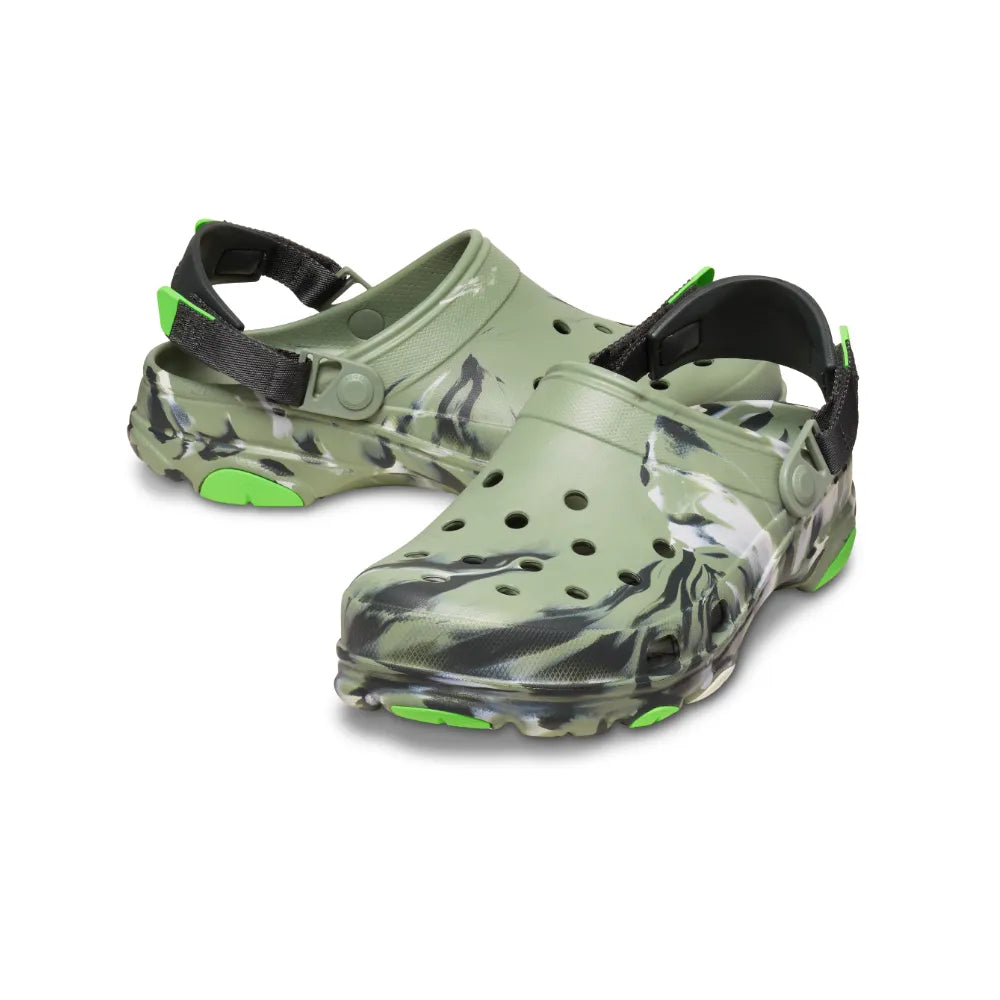 Giày Clog Unisex Crocs All-Terrain Marbled - Moss – Crocs™ Việt Nam